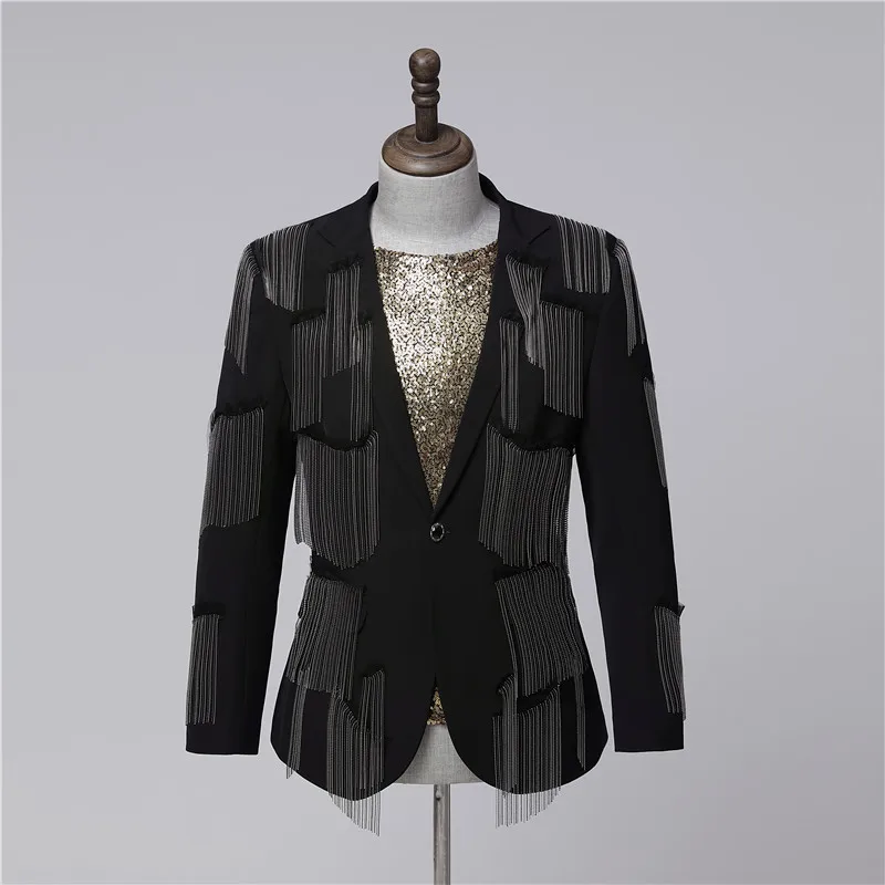 2021-New-Men-Tassel-Suit-Singer-Stage-Performance-Nightclub-Bar-Male ...