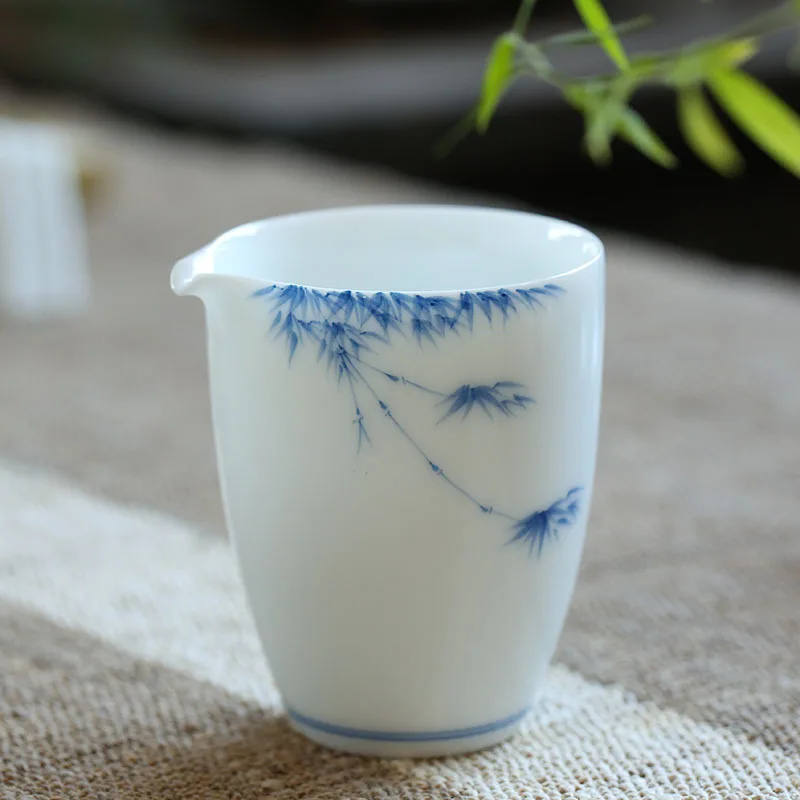 Whiteware-Pitcher-Hand-Painted-Glazed-Ceramic-Tea-Pitcher-Tea ...