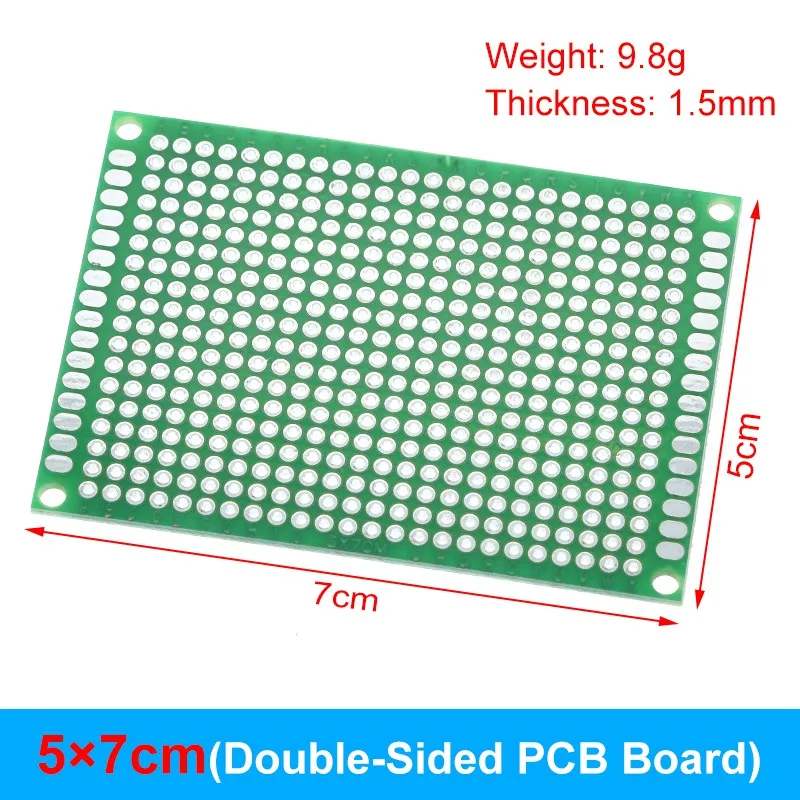 2x8 3x7 4x6 5x7 6x8 7x9 8x12 9x15 cm Double Side Prototype DIY ...