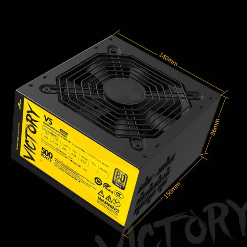 Original PSU For GreatWall Brand Victory Full Module Game Mute Power ...