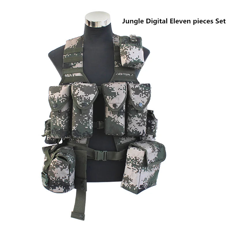 Light-Weight-Tactical-Vest-com-Acess-rio-Bag-Individual-Soldado-Combat ...