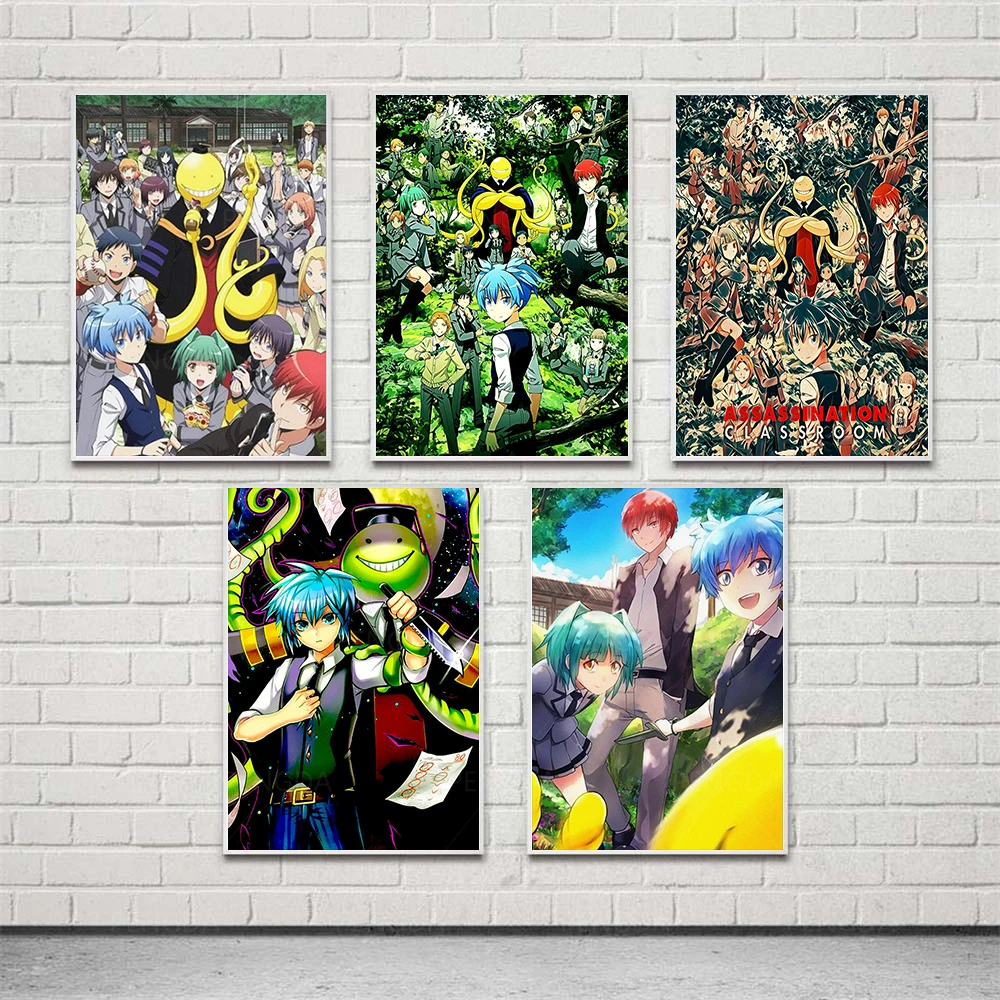 Anime Assassination Classroom Modular Picture Canvas Wall Art Home ...