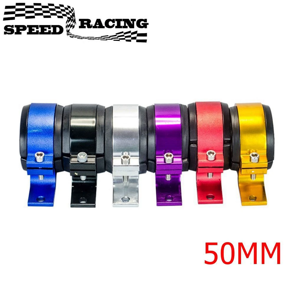50mm Single External Oil Pump Fixing Bracket Fuel Pump Mounting Holder Filter Clamp Car Support ...
