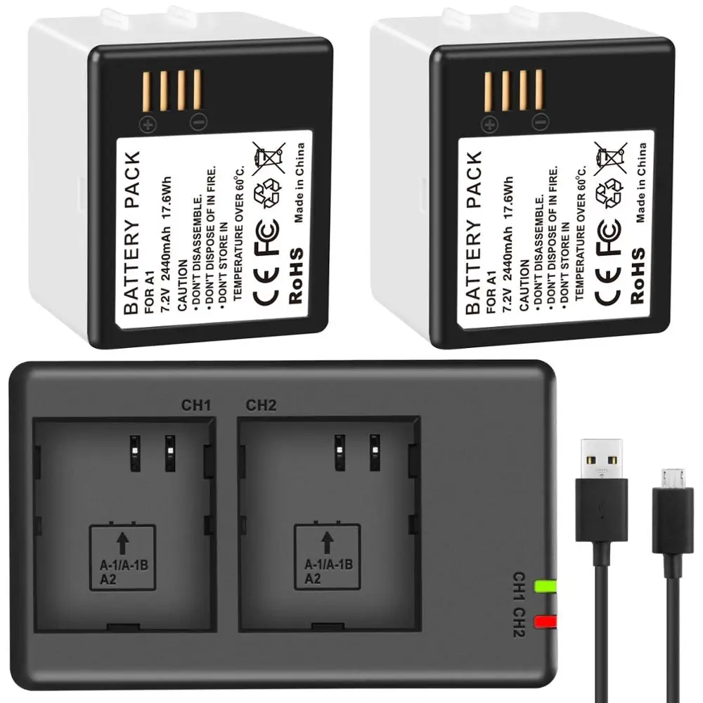 2440mAh battery for Arlo A1 / A1B compatible with Arlo pro / Arlo pro 2 ...