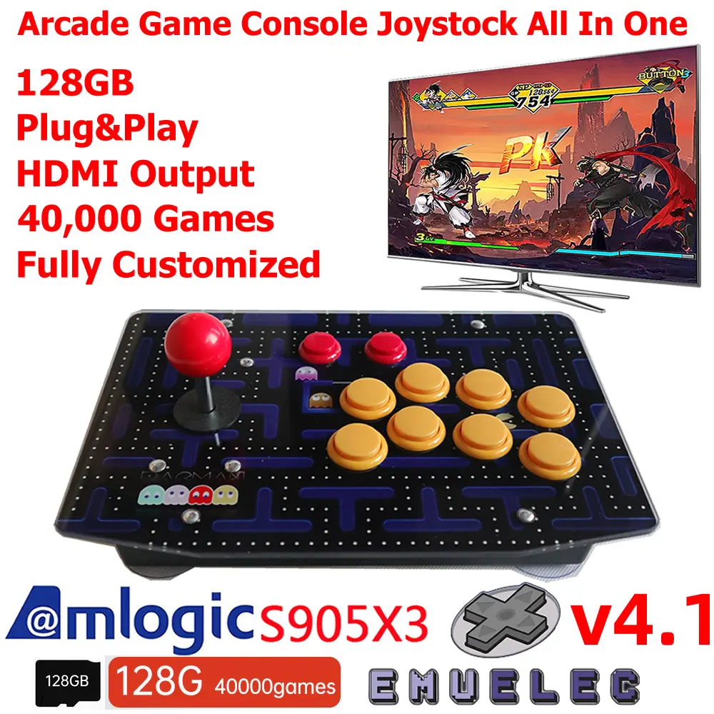 Retro-Arcade-Game-Console-Joystick-Fight-Stick-All-In-One-Plug-And-Play ...