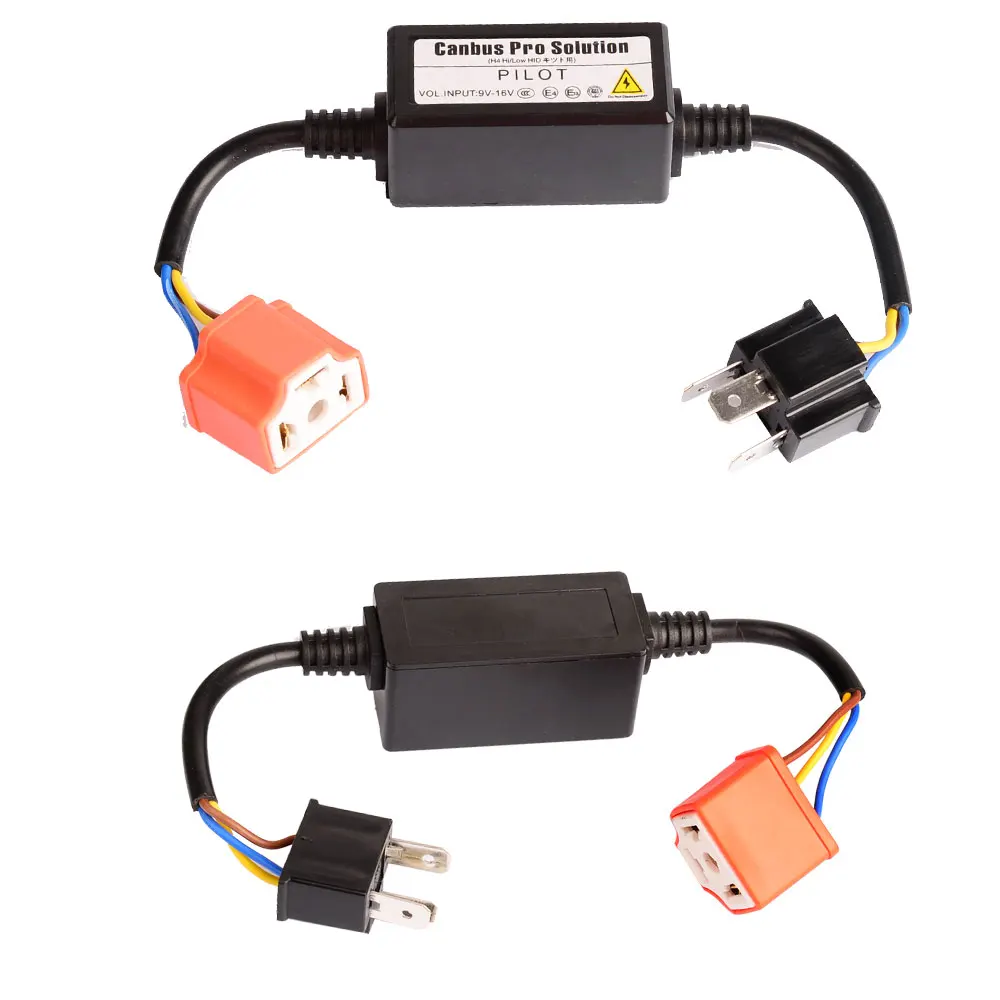 YUNPICAR-H4-HB2-9003-LED-Load-Resistor-Headlight-Canbus-Decoder-Anti ...