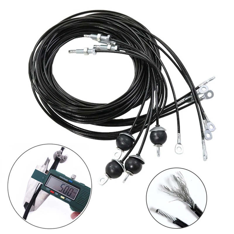 1-4M-2M-3M-4M-5M-Gym-Wire-Rope-Home-Workout-Fitness-Steel-Wireropes ...