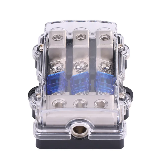 Universal 60A 12V-24V Car Auto Vehicle Stereo Audio Power Fuse Box ...