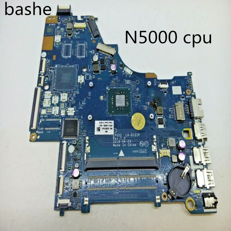For HP 15 BS laptop motherboard N5000 CPU integrated graphics card LA ...