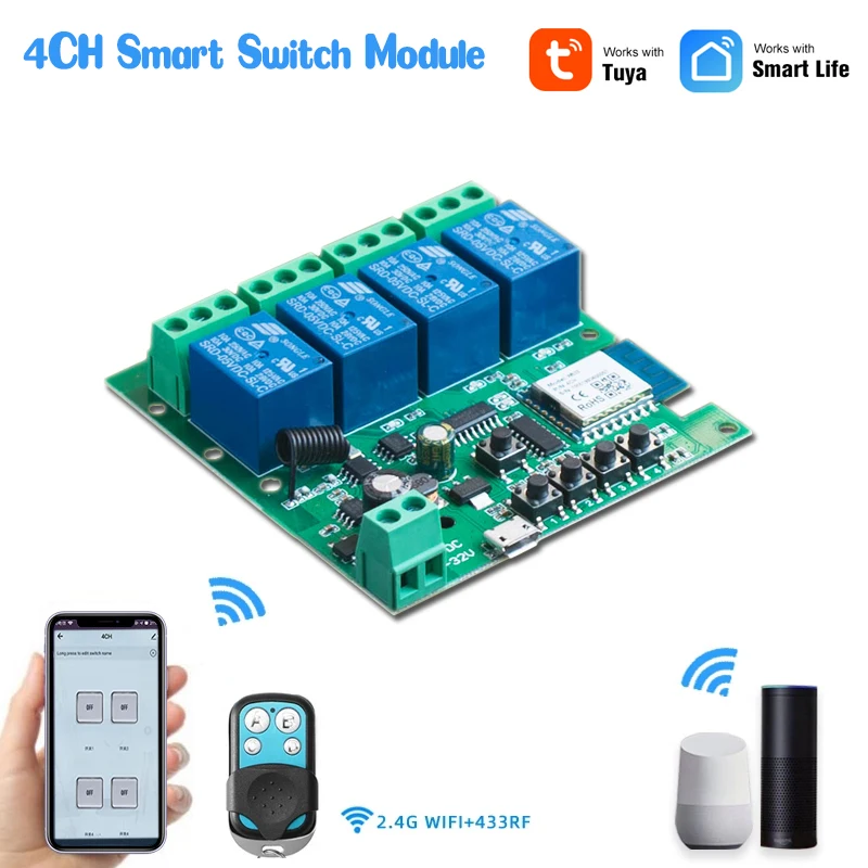 Tuya-Smart-Life-Wifi-Smart-Light-Switch-Wifi-Module-4CH-DC-5-12-32V ...