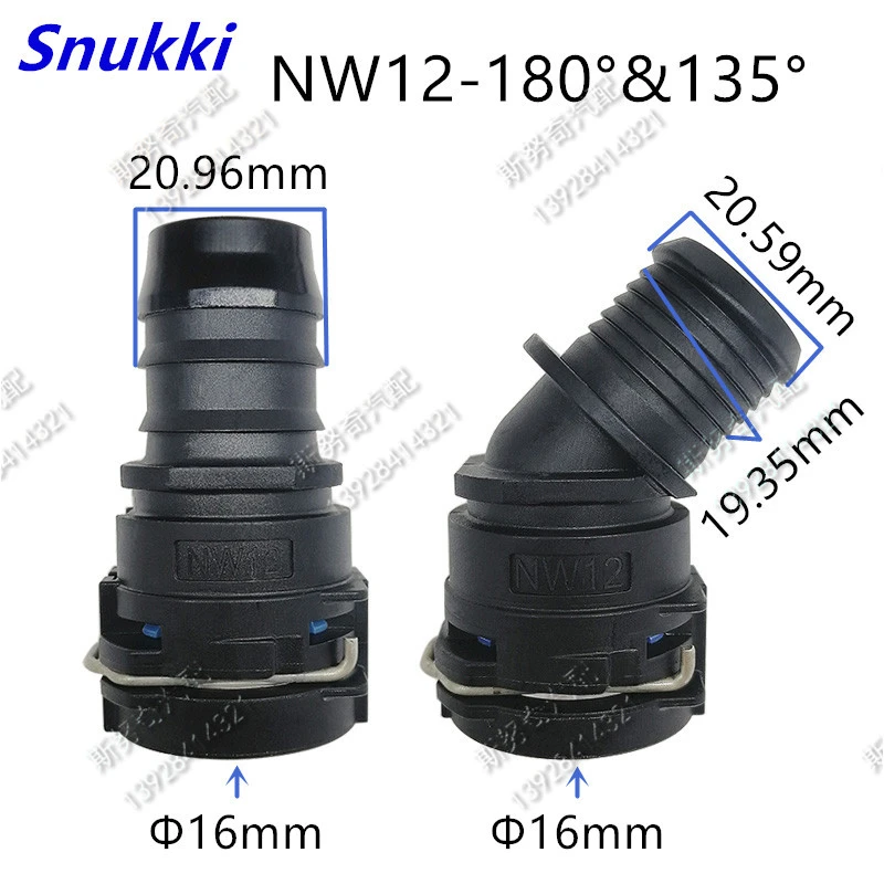 Nw12 Fittings High Quality Cooling Water Connector Water Pipe Exhaust ...