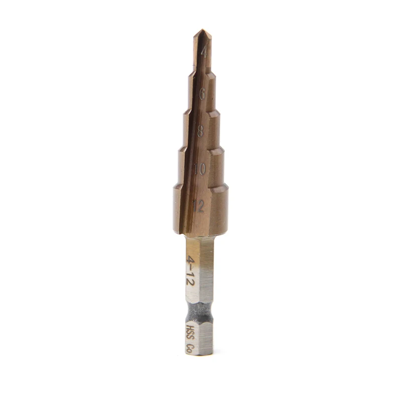 HSS-Co Step Drill Bit M35 Cobalt Step Drill - Two Stage Drill Bit For ...