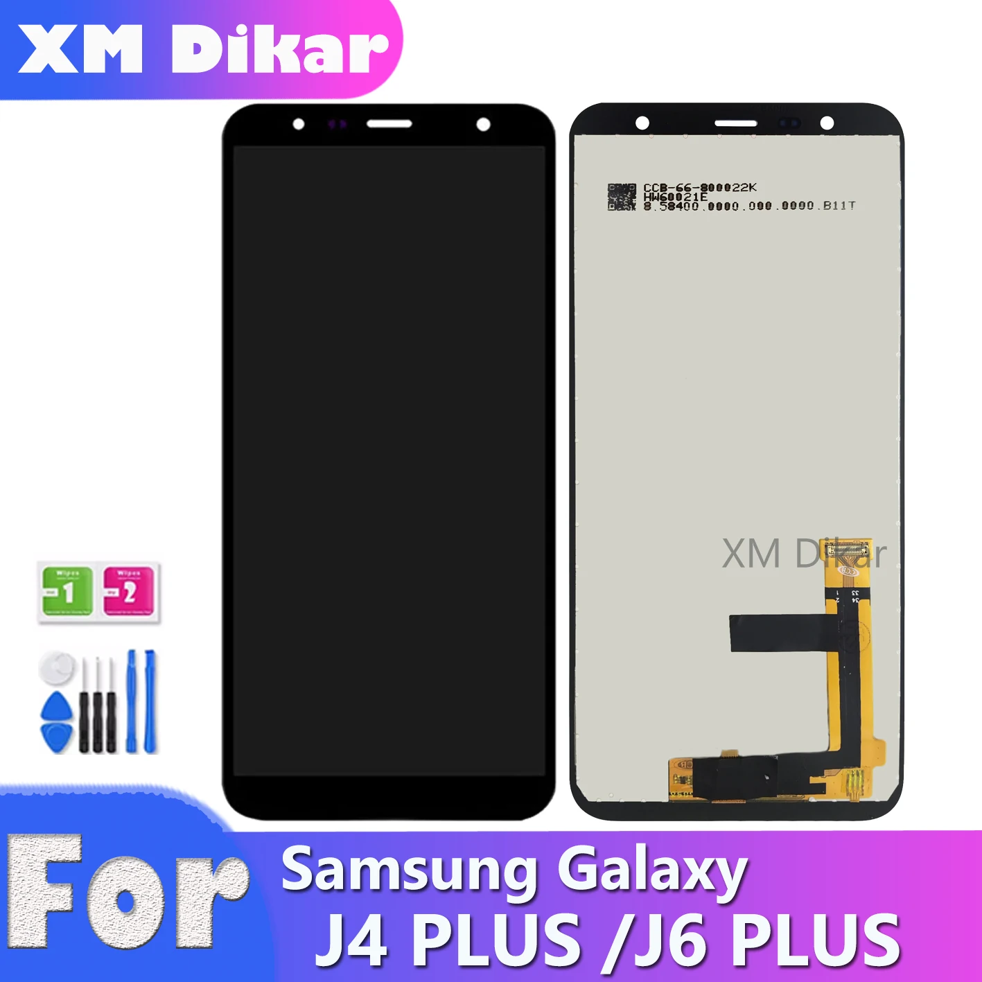 Pantalla táctil LCD para Samsung Galaxy J6 Plus 2018, J610, J6 Prime ...