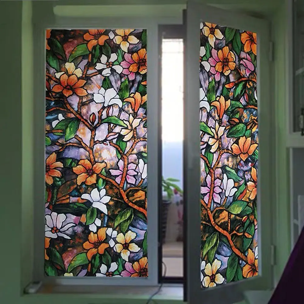 Window Glass Painting Designs Flowers