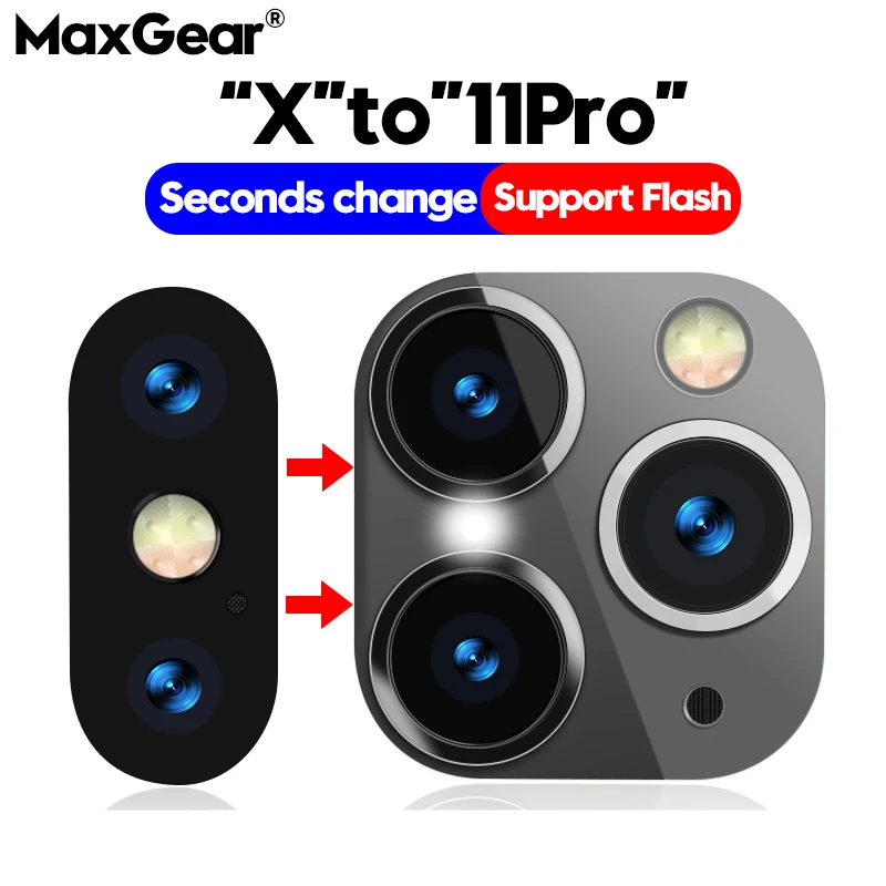 Modified-Sticker-Camera-Lens-Seconds-Change-Cover-For-iPhone-X-XR-Xs ...