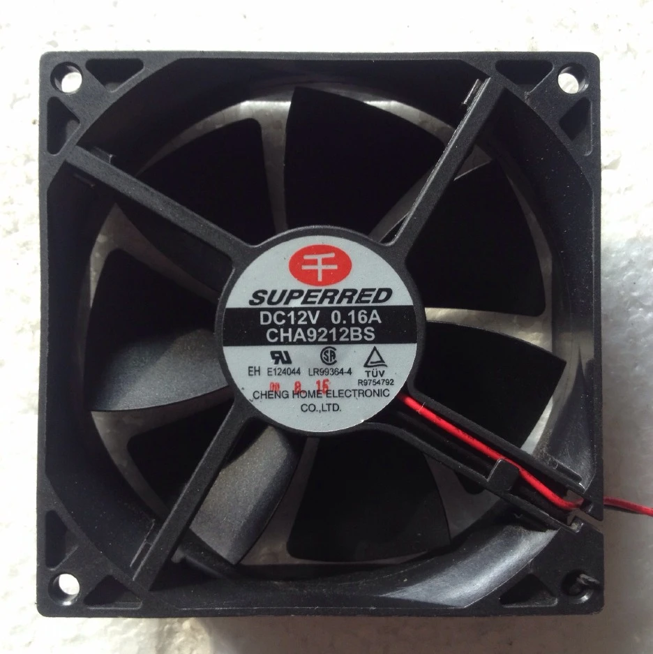 For Superred Cha9212bs 9025 12v 0.16a Two-wire Cpu Chassis Cooling Fan ...