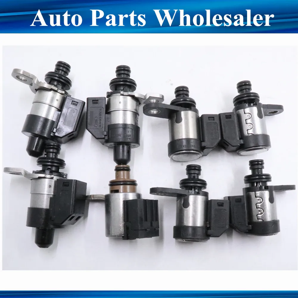 8PCS Original Remanufactured 5EAT 31705 AA430 Transmission Solenoids ...