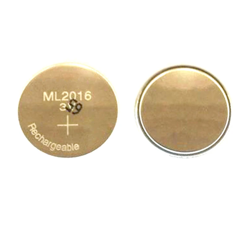 2pcs/lot New Original Ml2016 Ml 2016 3v Li-ion Lithium Ion Rechargeable ...