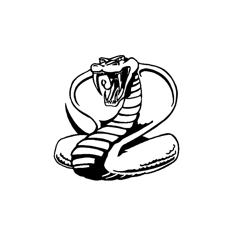 King Cobra Stickers 3 Inches