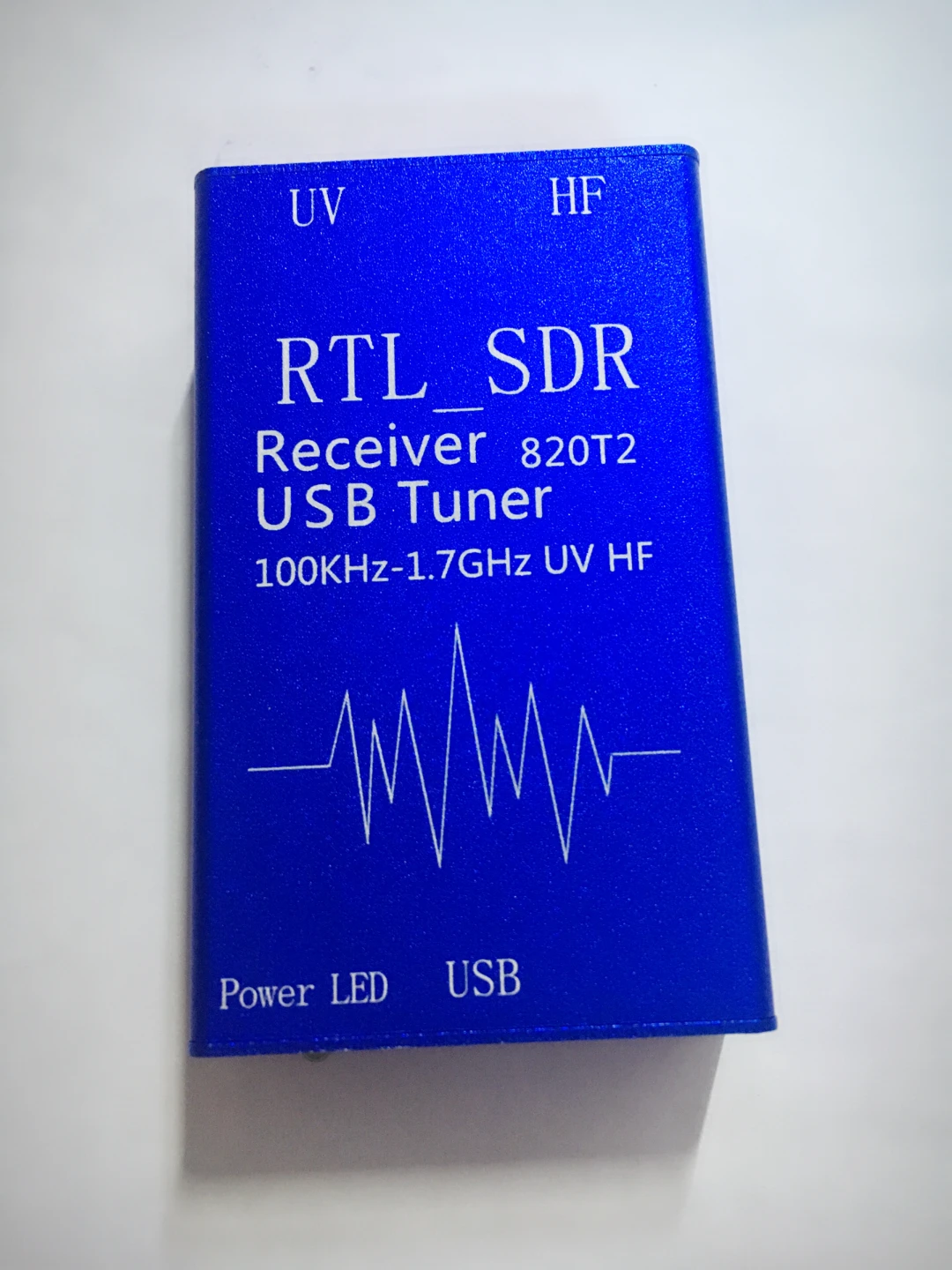 Rtl2832u+r820t2 100khz-1.7ghz Uhf Vhf Hf Rtl.sdr Usb Tuner Receiver Am ...