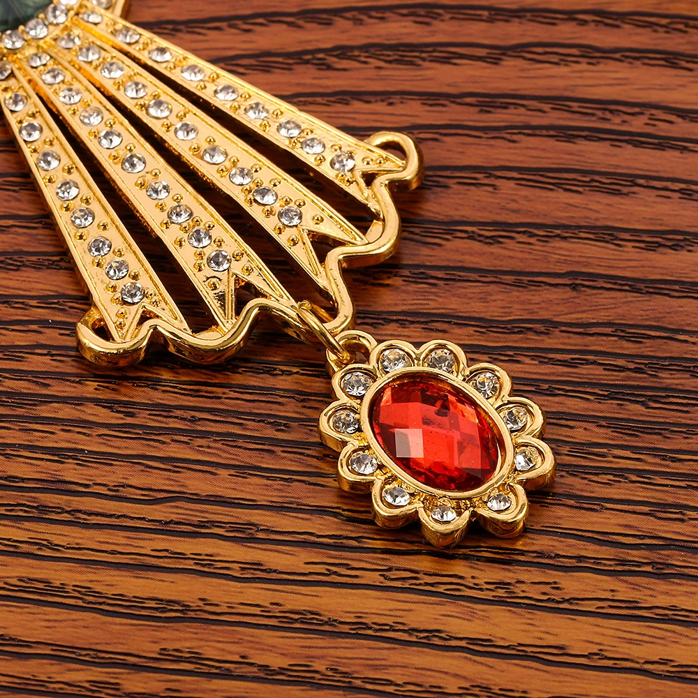 High Qualit Pectoral Cross Orthodox Jesus Crucifix Pendants Rhinestones ...