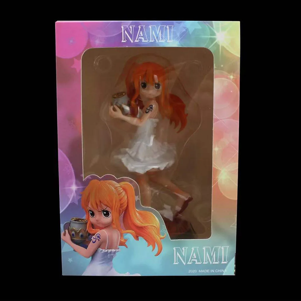 16CM Childhood Nami Action Figure | One piece Merchandise | Up to 80% ...