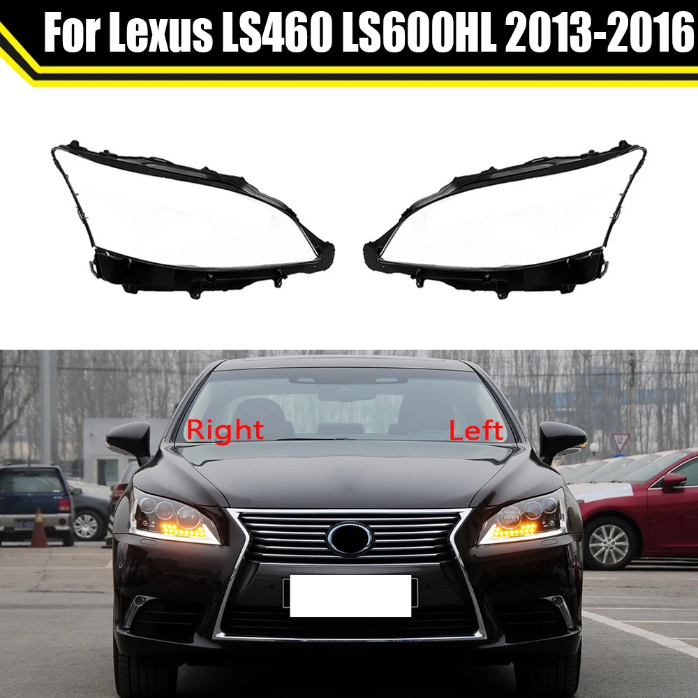 Auto-Lamp-Case-For-Lexus-LS460-LS600HL-2013-2016-Glass-Lens-Shell-Car ...