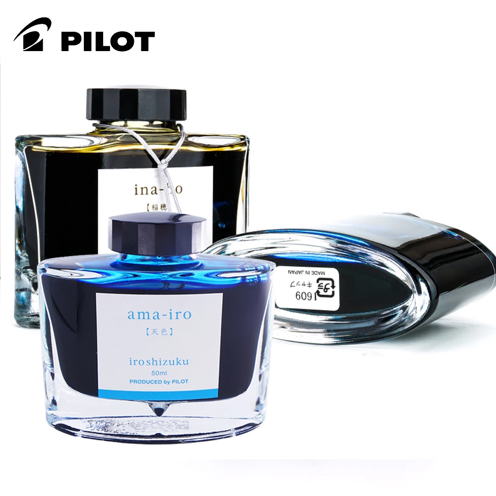 1-Bottle-PILOT-INK-50-Natural-Color-Fountain-Pen-Ink-Iroshizuku-Non ...