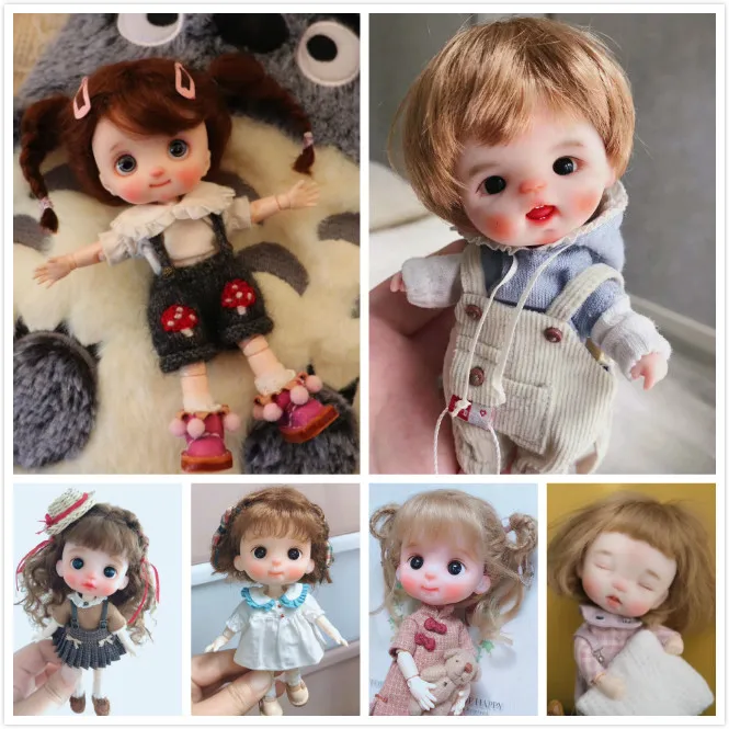 OB11 doll customization 1/8 BJD dolls OB doll DIY polymer clay 2020 ...