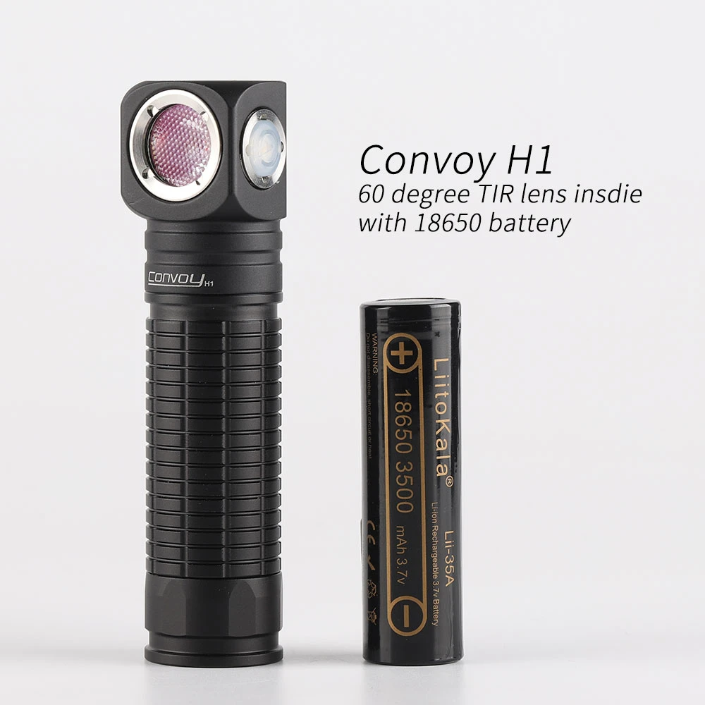 Convoy H1 Cree Xml2 Flashlight Head Light,18650 Flashlight ,torch ...