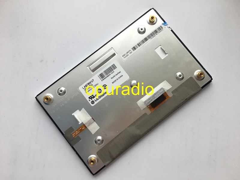 New 7Inch LCD display LA070WV7-SL01 LA070WV7(SL)(01) screen for Hyundai ...