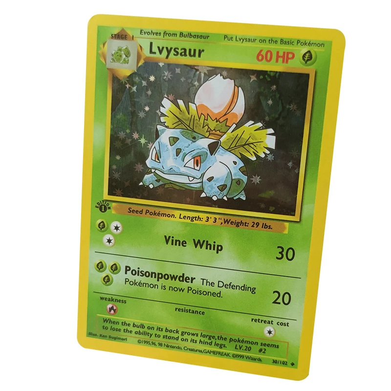 Pokemon Ivysaur Card