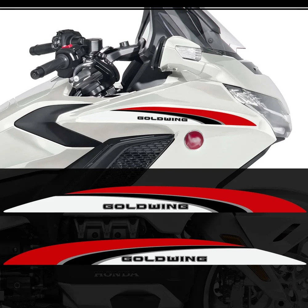 For-HONDA-Goldwing-GL1800-GL-1800-Luggage-Trunk-Stickers-Tour-Tank-Pad ...
