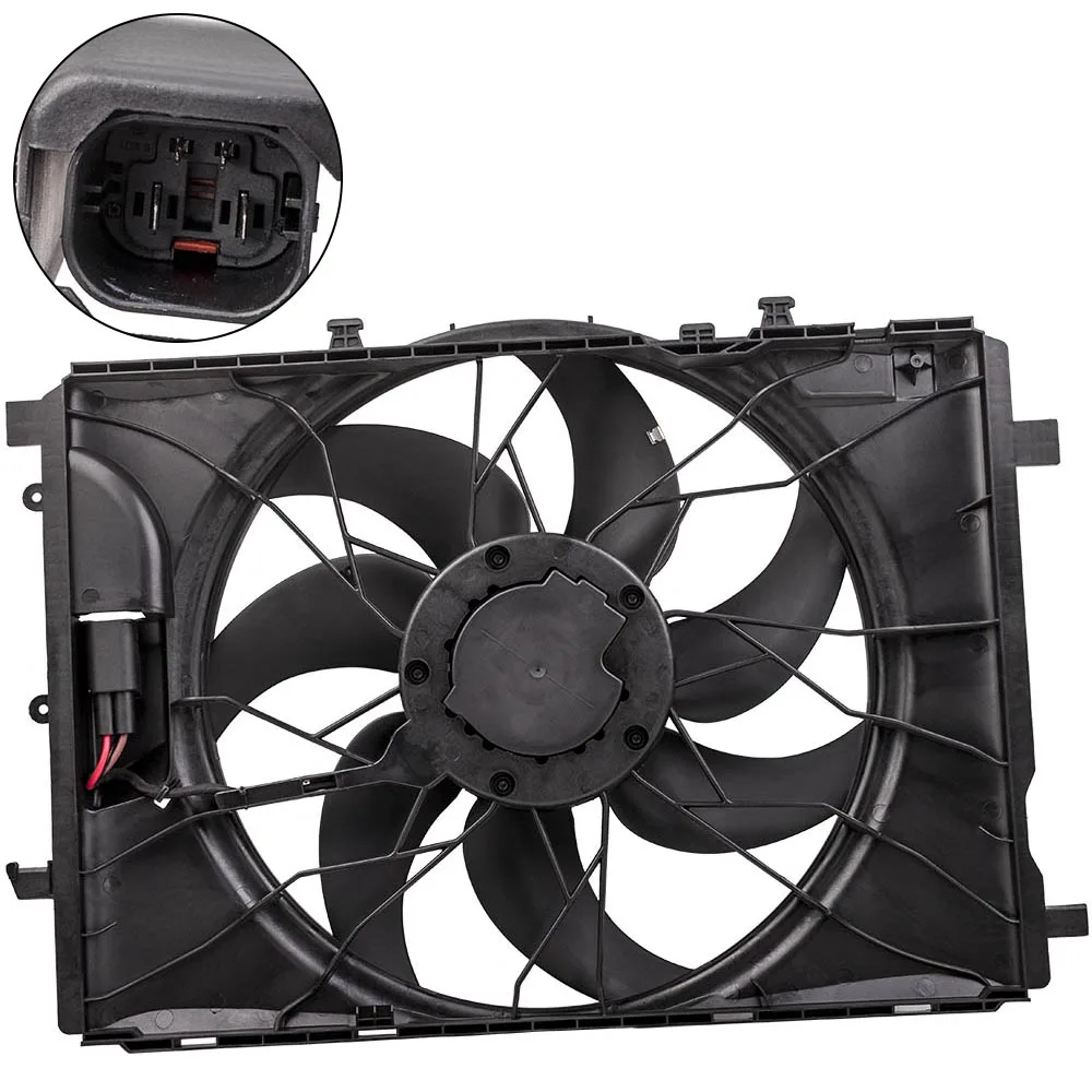 4 Pole Electric Radiator Fans Motor 2045000293 For Mercedes Benz A B C ...