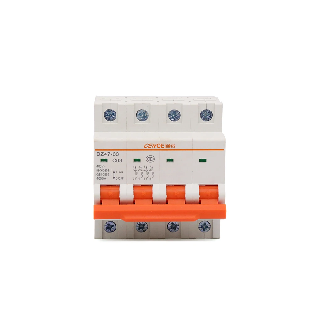 Best Main Switch Function 4p Dz47 Miniature Circuit Breaker Mcb ...