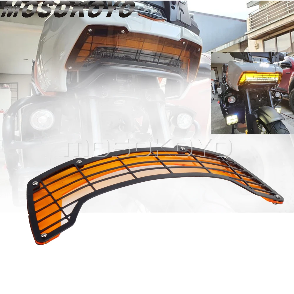 Motorcycle-Headlamp-Guard-Protector-Cover-For-Harley-Pan-America-1250 ...