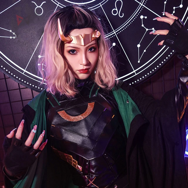 Lady Loki Cosplay Costume