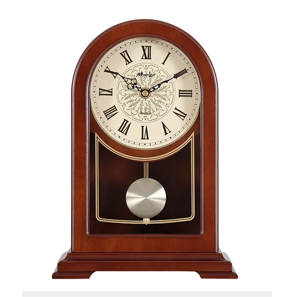 Clocks Home Décor Home & Living Holzwerk designer retro wooden table ...