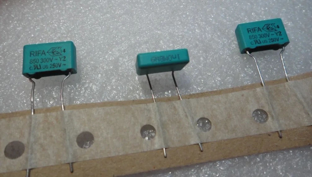 20PCS/50PCS RIFA PHE850 새로운 0.001 미크로포맷/300vAC 1.0nf 1000pf 1n0 102 필름 ...