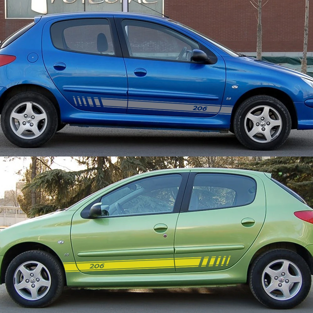 Peugeot 206 Tuning Blue