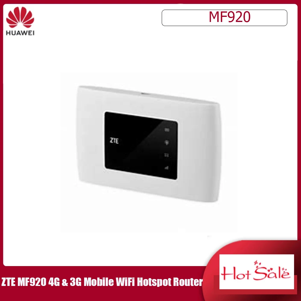 Unlocked ZTE MF920 4G & 3G Mobile ZTE MF920A MF910 MF920V 4G LTE WiFi ...