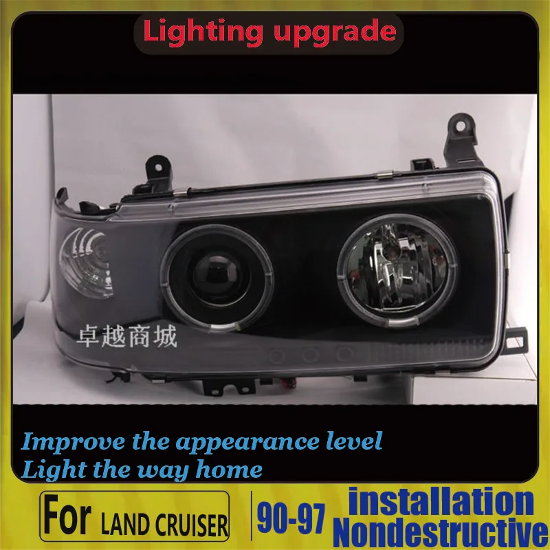 1990-1997-Year-For-Toyota-prado-FJ80-LC80-FZJ80-4500-LED-Headlights ...