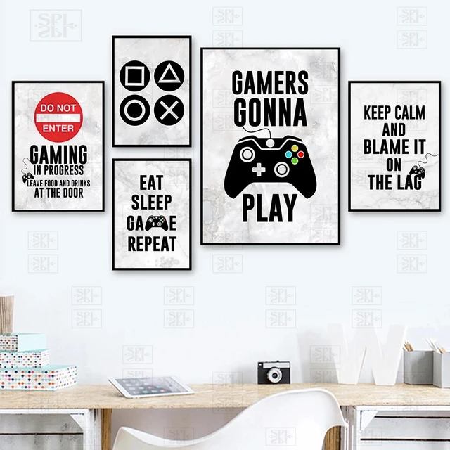 Keep Calm And Play Video Games Wallpaper