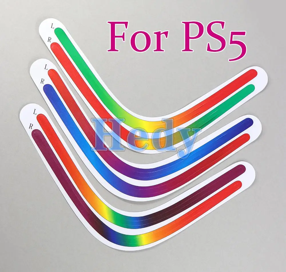 2sets-New-LED-Light-Bar-Skin-Sticker-For-Sony-PS5-Host-Rainbow-Gradient ...