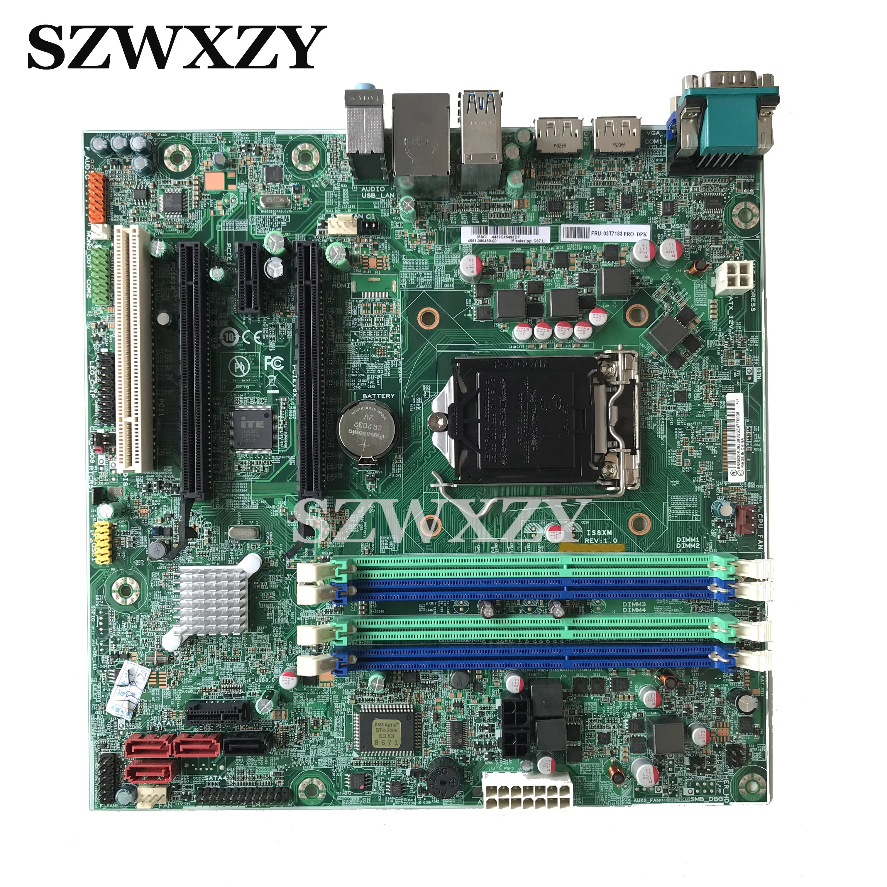 Refurbished-DDR3-LGA1150-For-Lenovo-M83-M93P-Desktop-Motherboard-IS8XM ...