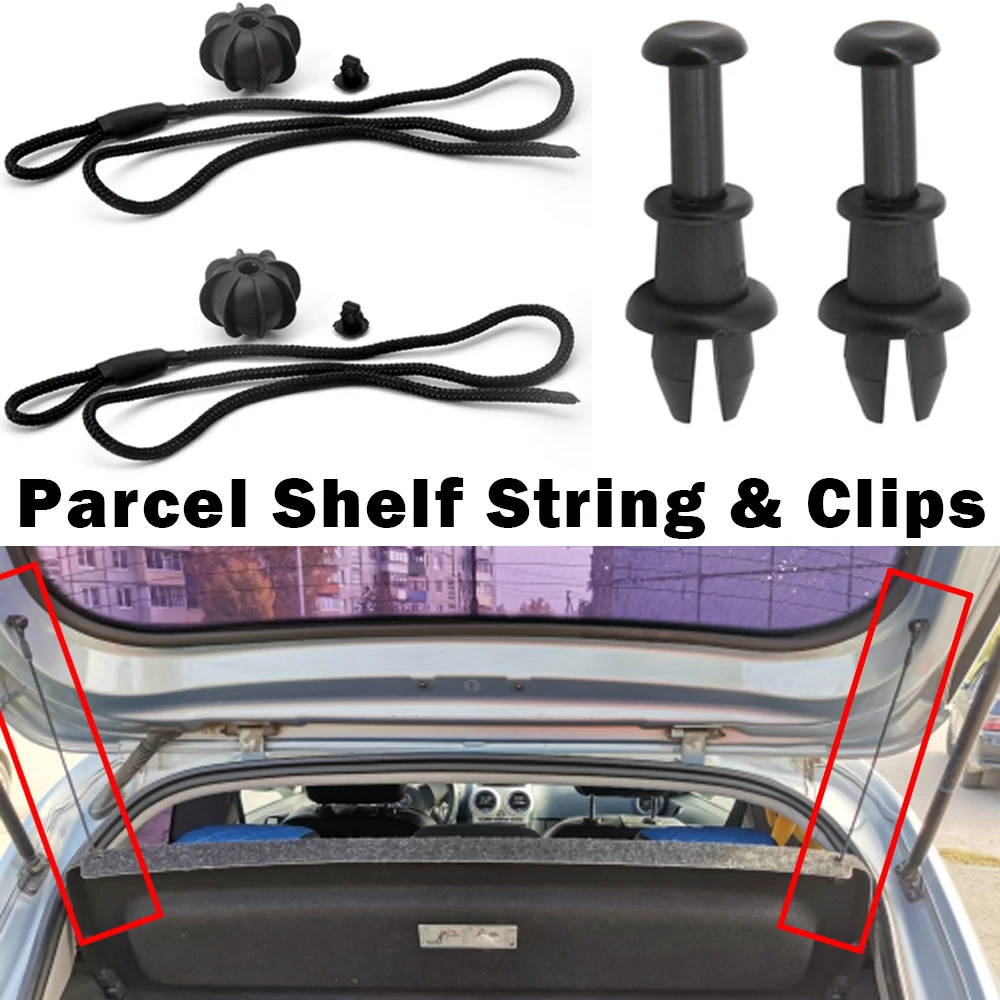 Rear Parcel Shelf Strap String Cord For Skoda Octavia A5 A7 1z 5e ...