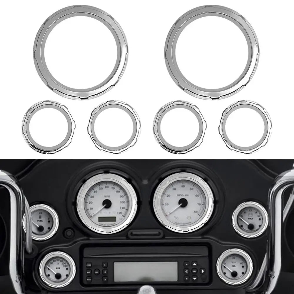 Aluminum Instrument Speedometer Gauge | Aluminum Bezel Kit - Motorcycle ...