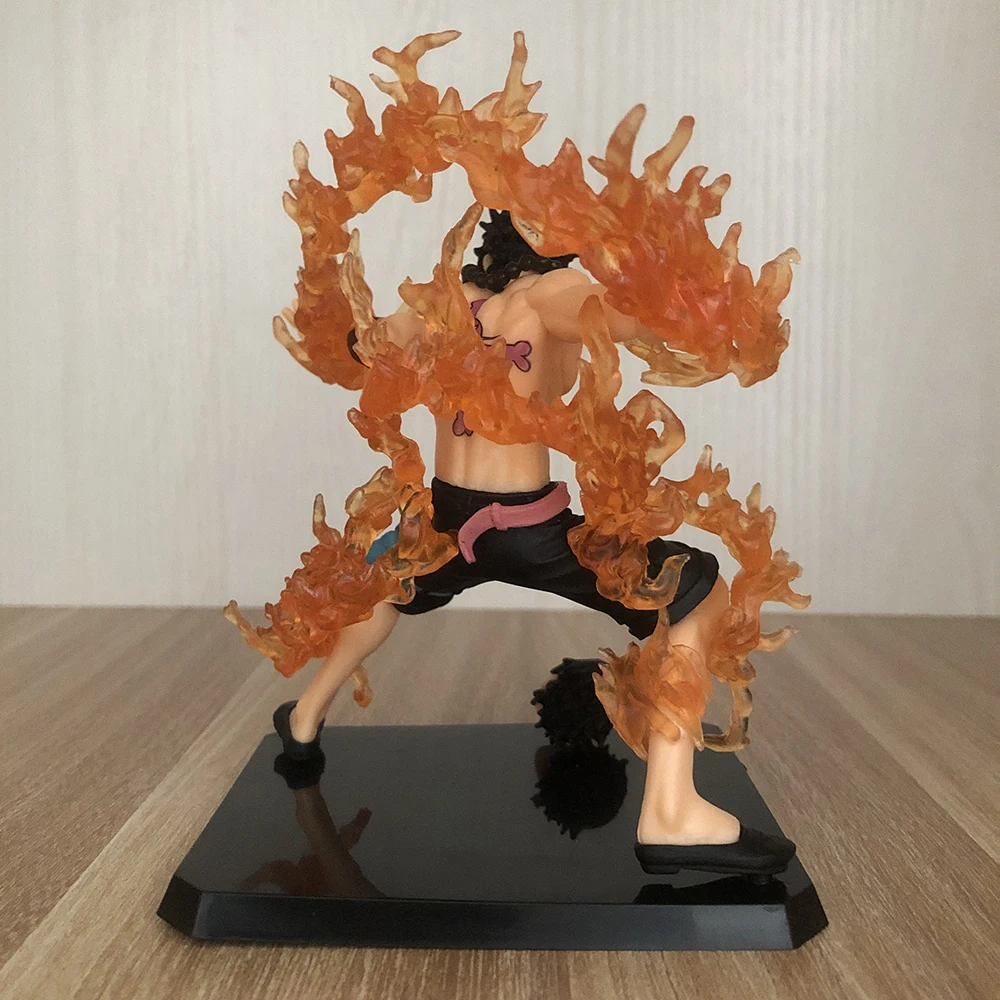 One Piece Fire Fist Portgas D Ace Action Figure Model 16cm PVC | One ...