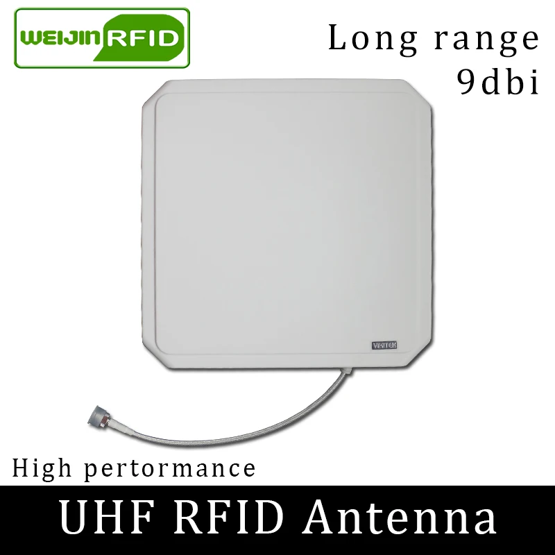 UHF RFID antenna VIKITEK 902 928MHz circular polarization gain 9DBI ABS ...