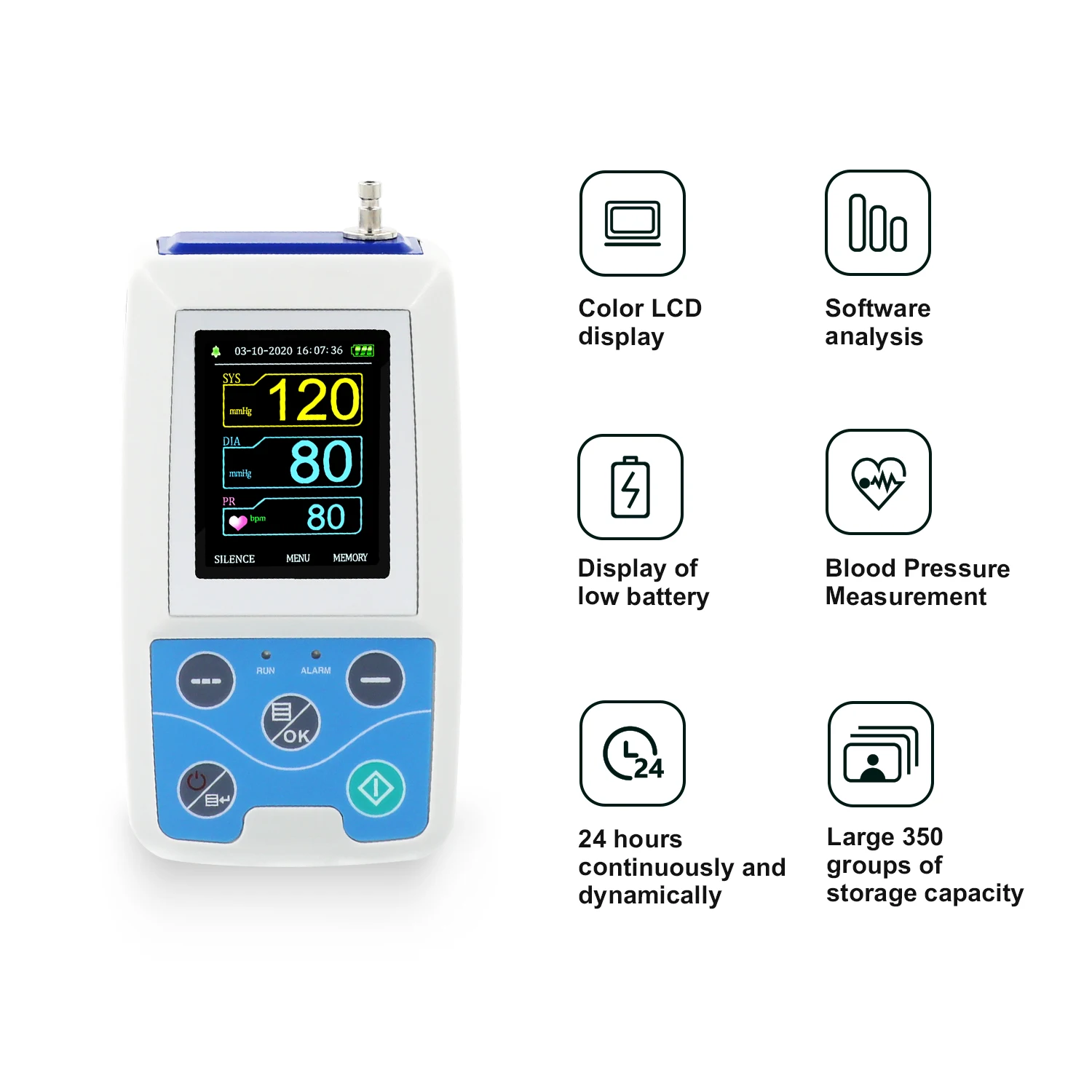 CONTEC-ABPM50-24-Hours-Ambulatory-Blood-Pressure-Monitor-Holter-ABPM ...